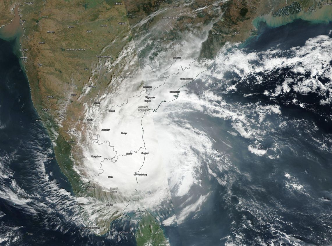 GNY :: Cyclone VARDAH brings another trail of destruction in South India
